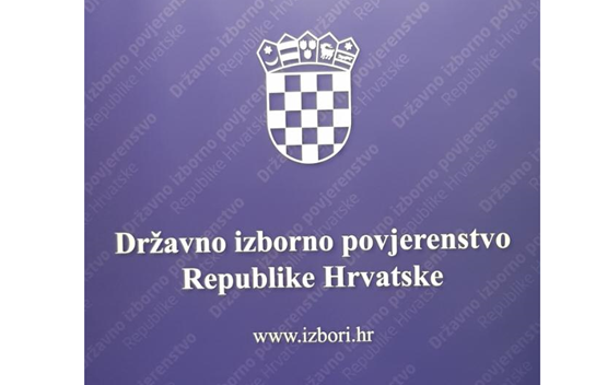 Službene stranice Državnog izbornog povjerenstva Republike Hrvatske - Naslovna